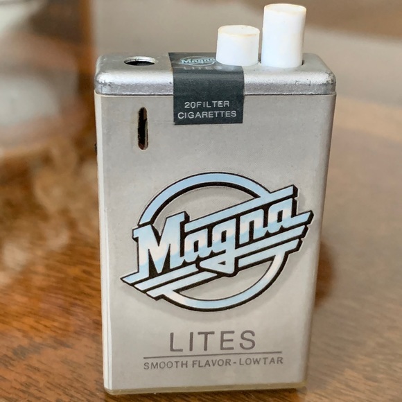 Other | Vintage Magna Lites Smooth Flavor Low Tar Cigarette Pack ...